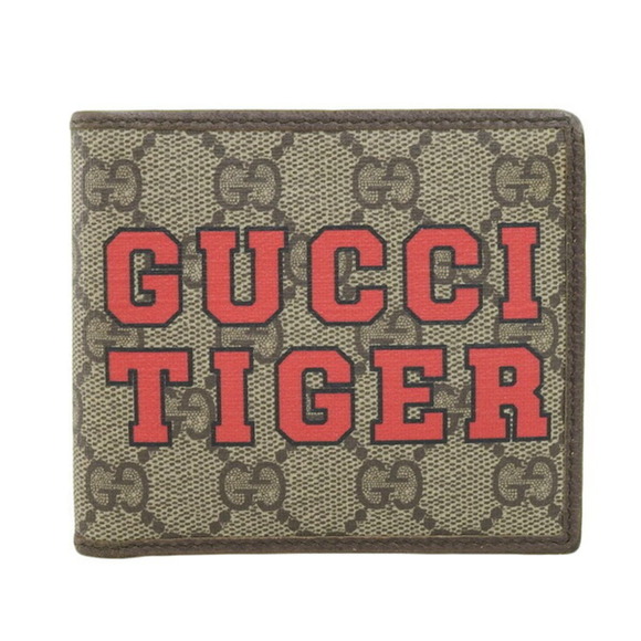 Gucci | Accessories | Gucci Gg Supreme Gucci Tiger Folio Wallet 67300 ...